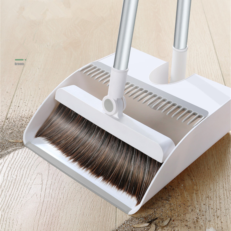 Thicken Windproof Magnetic Brooms Dustpan Set Comb... – Grandado