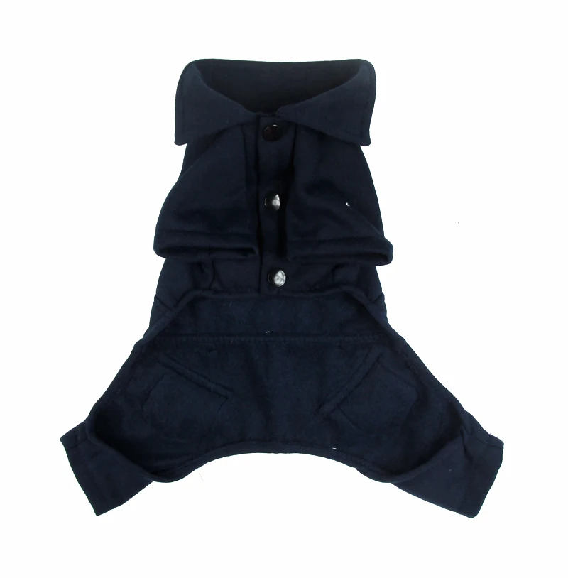 Cute Dark Blue Police Letter Pattern Pet Dogs Jump... – Grandado