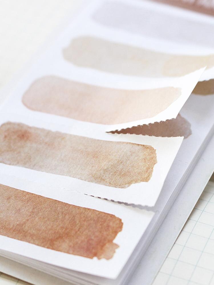 20pcs watercolor sticky note checklist calendar pl... – Vicedeal