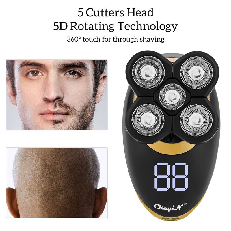5 In1 Elektrische Scheerapparaat Scheerhoofden Man... – Grandado