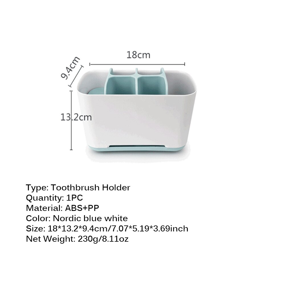 Removable Bathroom Toothbrush Storage Box Holder C... – Grandado