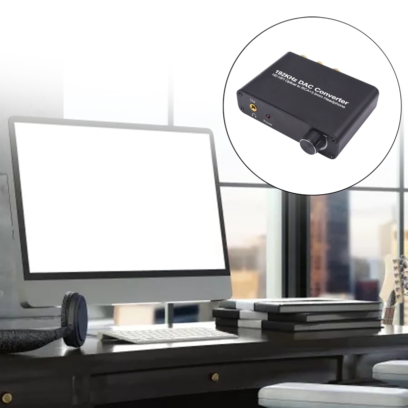 192 Khz DAC HD- HIFI Koaxial Optische zu Analog sc... – Grandado