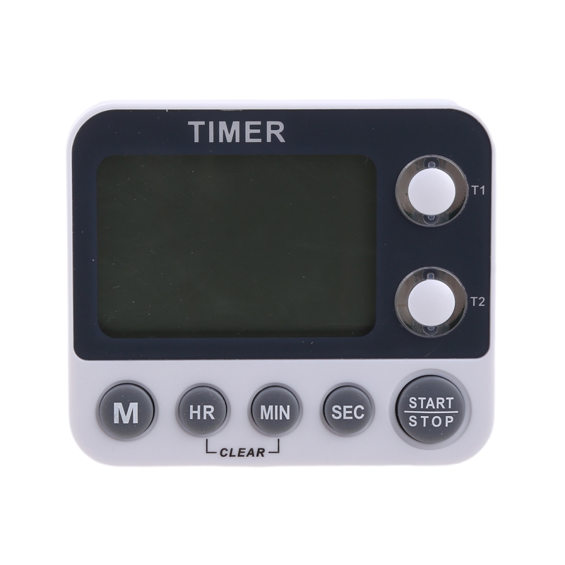 2 Group Timer Stopwatch Kitchen Cooking Timer Port... – Vicedeal