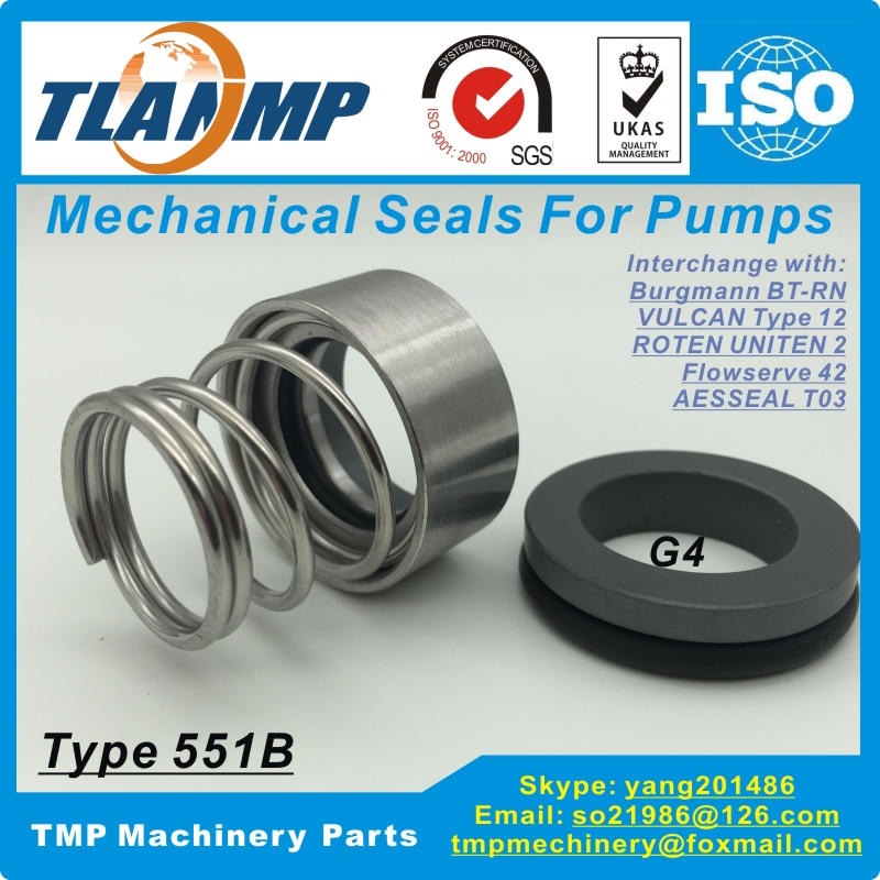 551B Mechanical Seals with G4 Stationary Seat (d=3... – Grandado