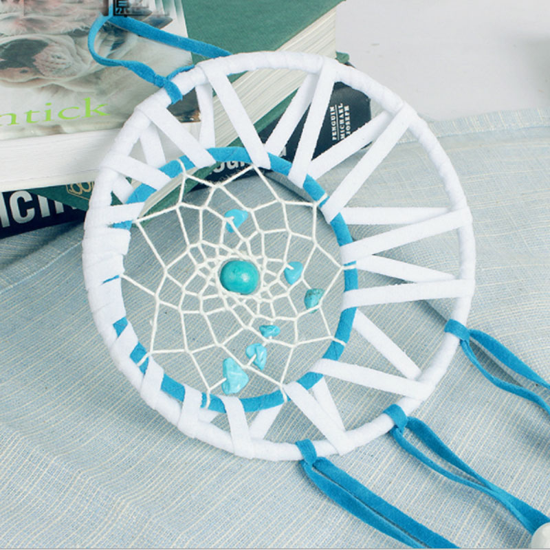 Blue Dream Catcher India Hanging Decoration Dreamc... – Vicedeal