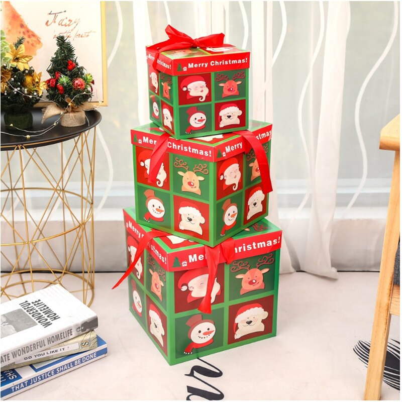 DIY Christmas Decorative Box Set, Cute Santa Claus... – Grandado