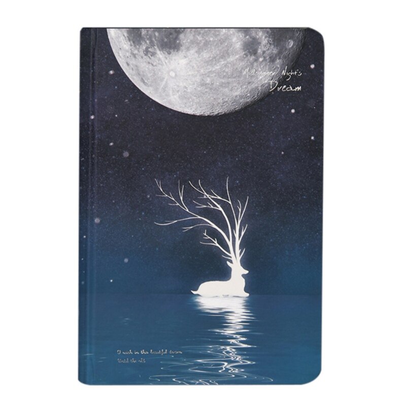 Christmas Theme Luminous A5 Journal Daily Notebook... – Grandado