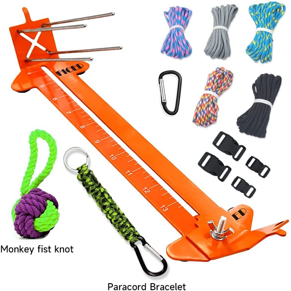 Paracord Bracelet Jig Wristband Maker Kit Adjustab... – Grandado