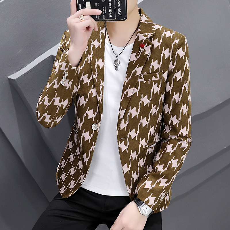 2022 Blazers Mannen Slim Fit Business Casual Jasje... – Grandado