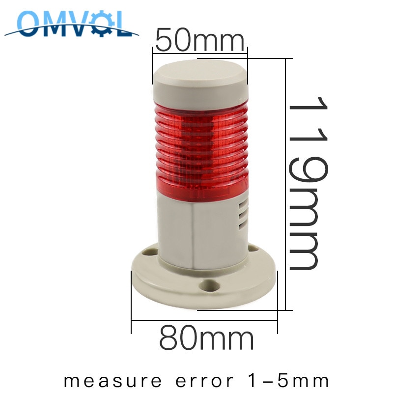 LED Industrial red Signal Tower Warning Lamp Stack... – Grandado