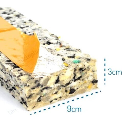 Door bottom Insulation Sponge 2 Pcs Multiple Door ... – Vicedeal