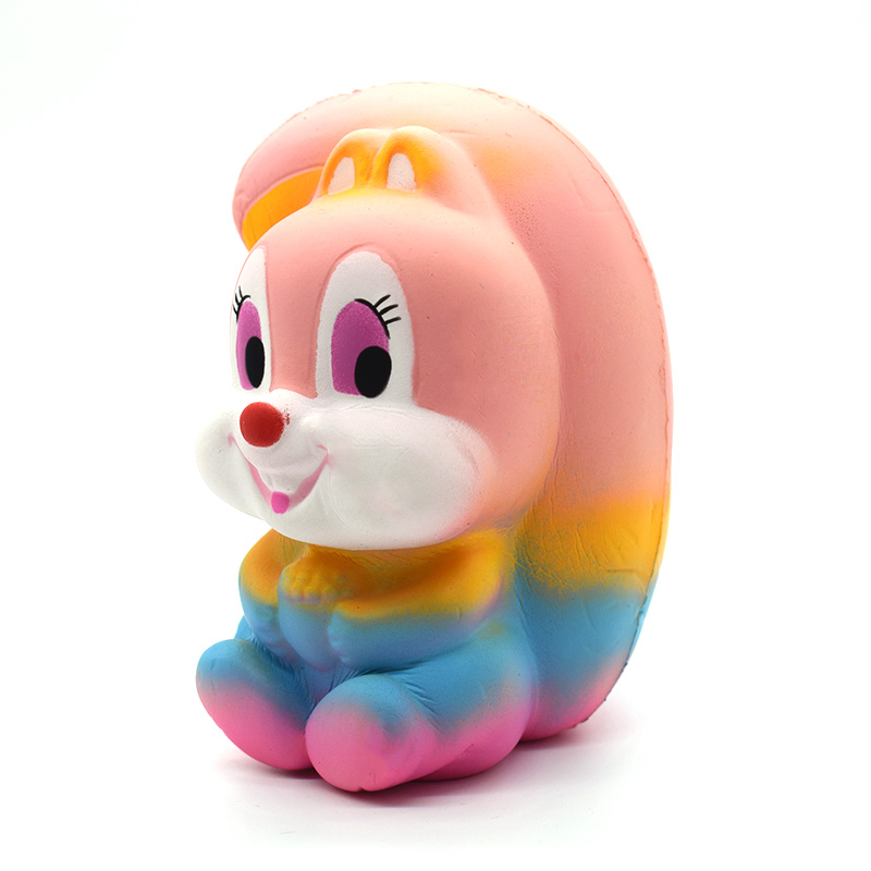 12cm Colorful Squirrel Squishies Slow Rising Squee... – Grandado