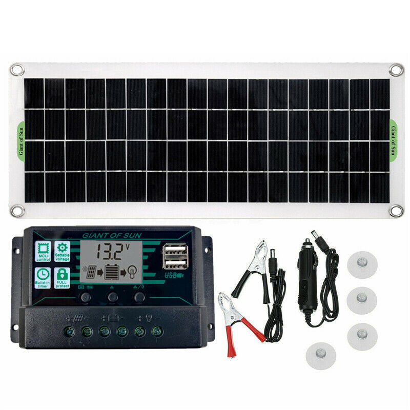 30W Portable Solar Panel 12V for Car Van Boat Cara... – Vicedeal
