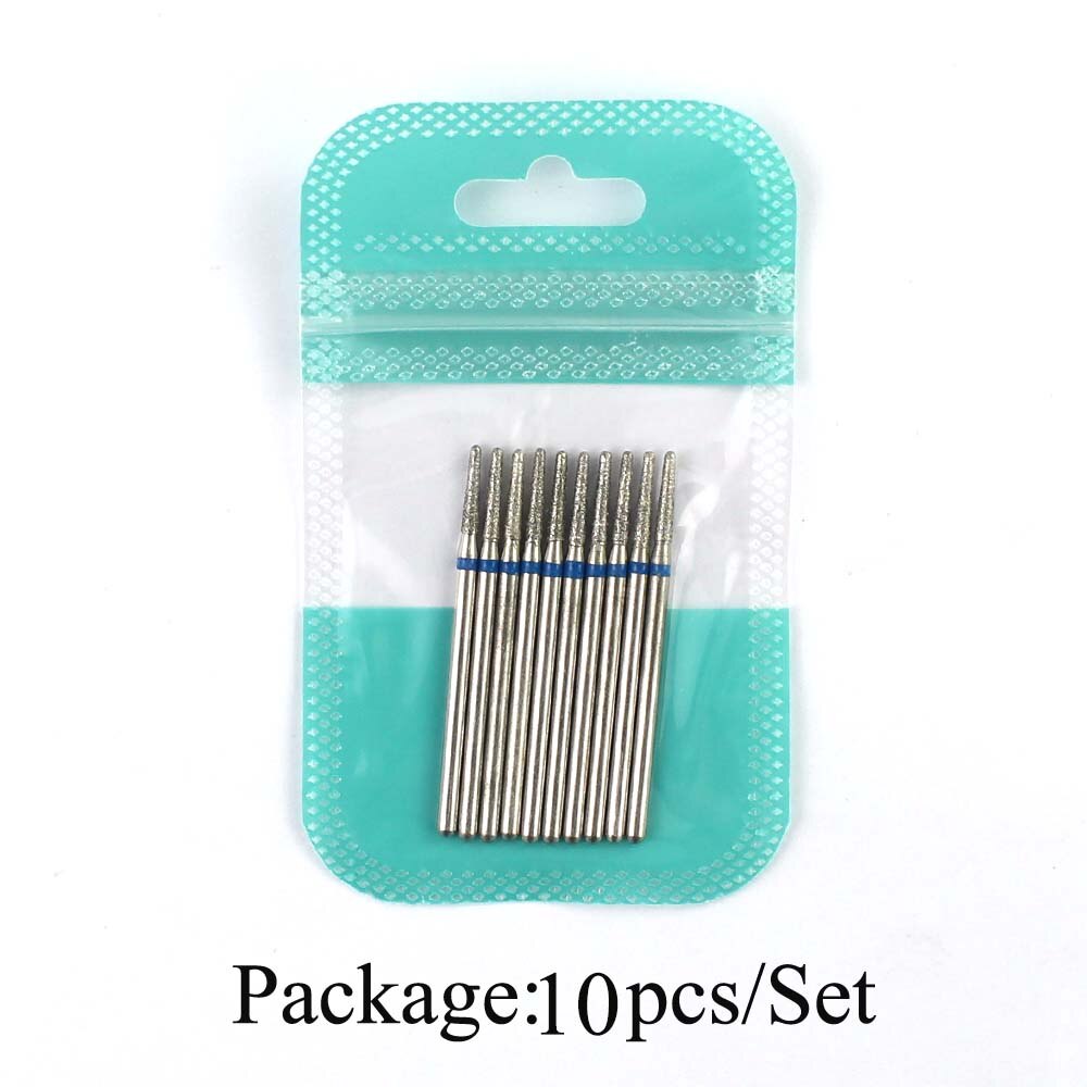 10 Pcs Diamond Nail Boren Set Frees Regenboog Nail... – Grandado