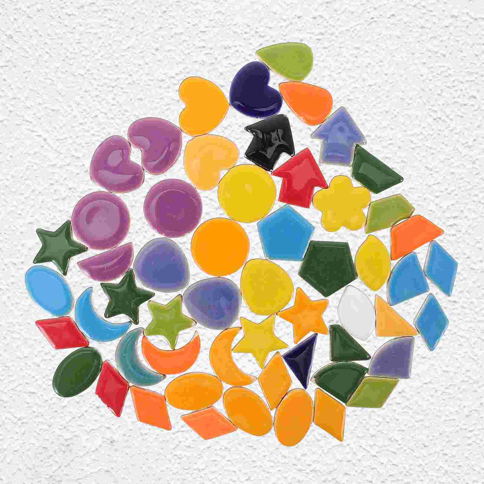 1 Bag of DIY Mosaic Fragment Crafts Making Mosaic ... – Grandado