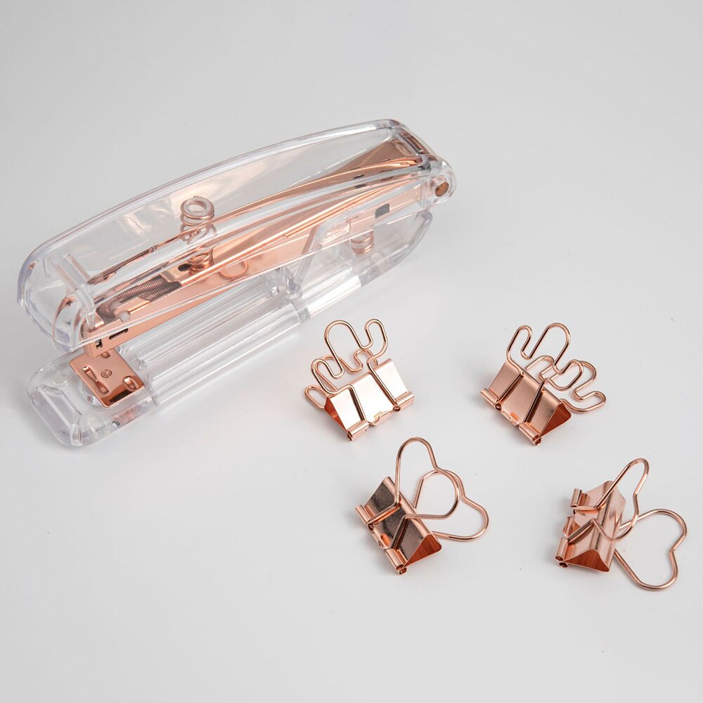 Rose Gold Stapler Edition Metal Manual Staplers Of... – Grandado