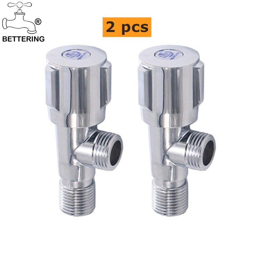 Bathroom Brass Chrome Corner Angel Valve Radiator ... – Grandado