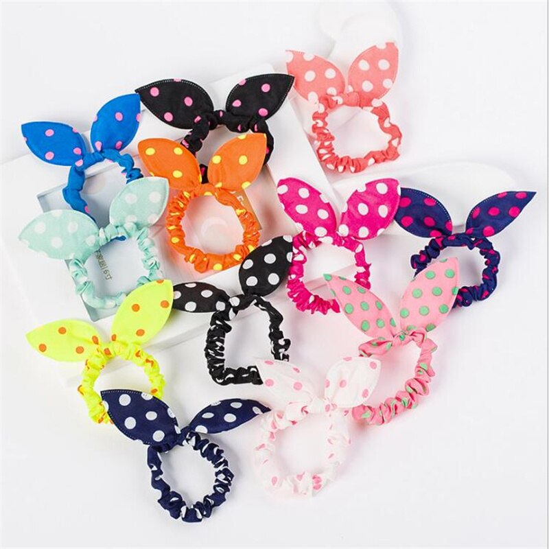 20 stks/partij Meisjes Elastische Haarbanden Bows ... – Vicedeal