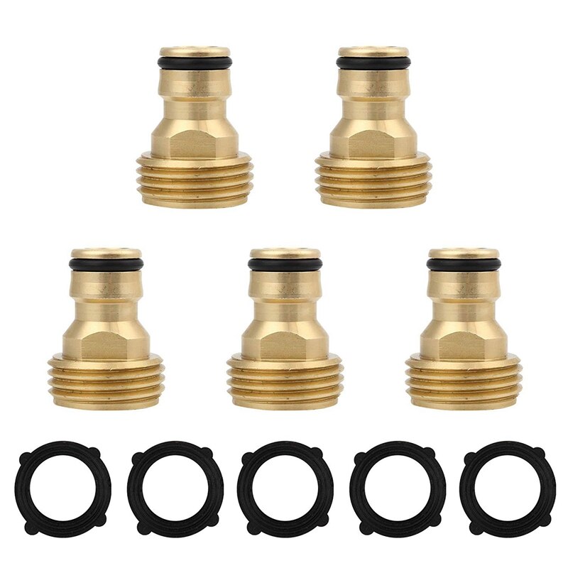 BMBY-Male Brass Garden Hose Quick Connector 3/4 In... – Vicedeal