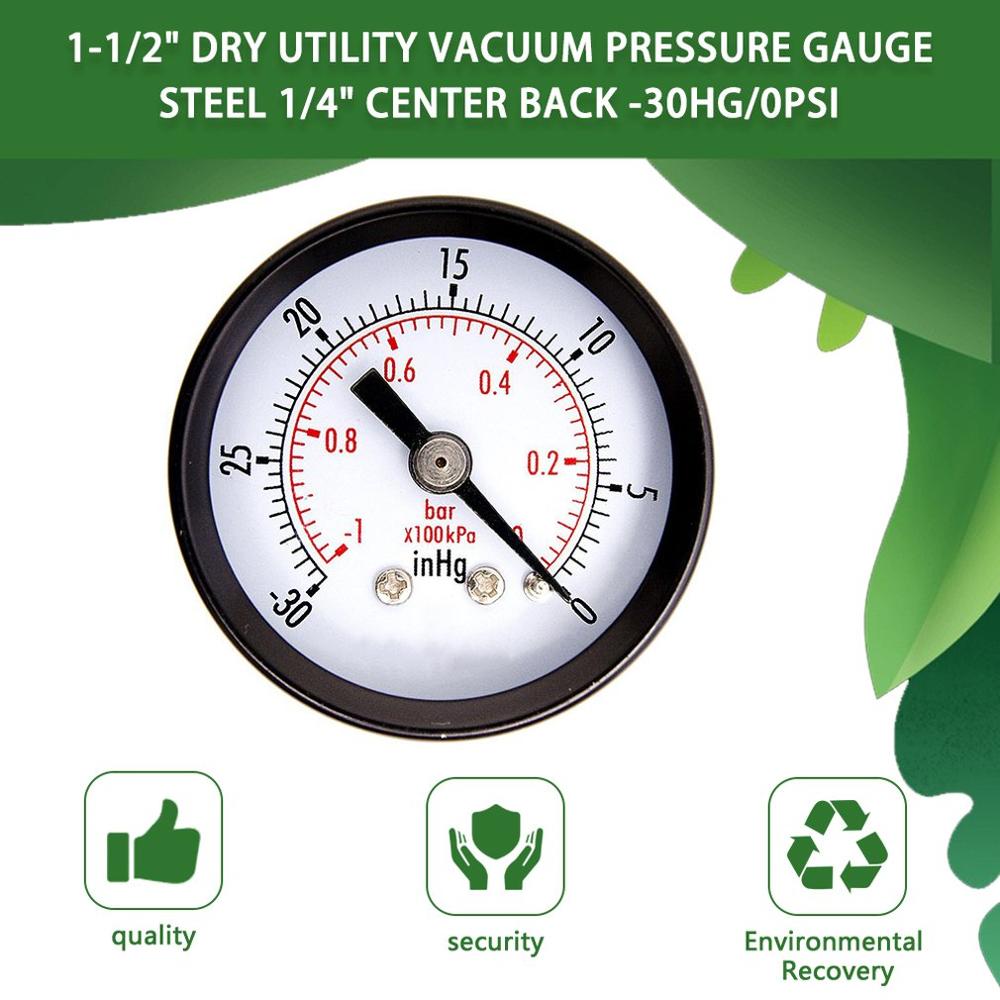 Vacuum Manometer Mini Dial Air Vacuum Pressure Gau... – Grandado