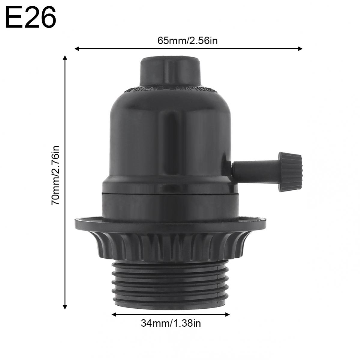 2pcs E26 Lamp Socket Replacement Lamp Phenolic Soc... – Grandado