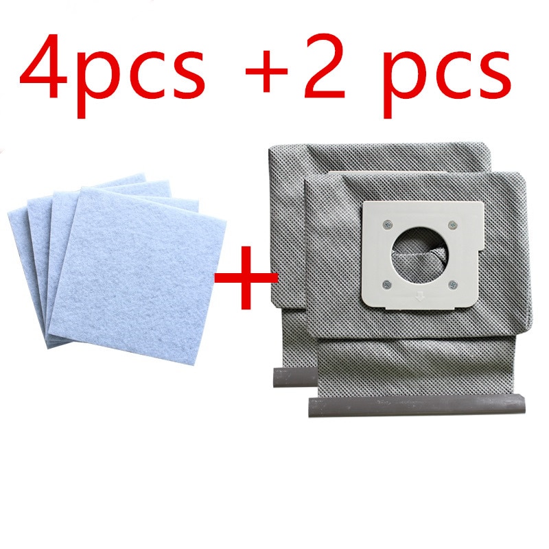 4 * Motor Katoen Filter + 2 * Wasbaar Lg Stofzuige... – Grandado