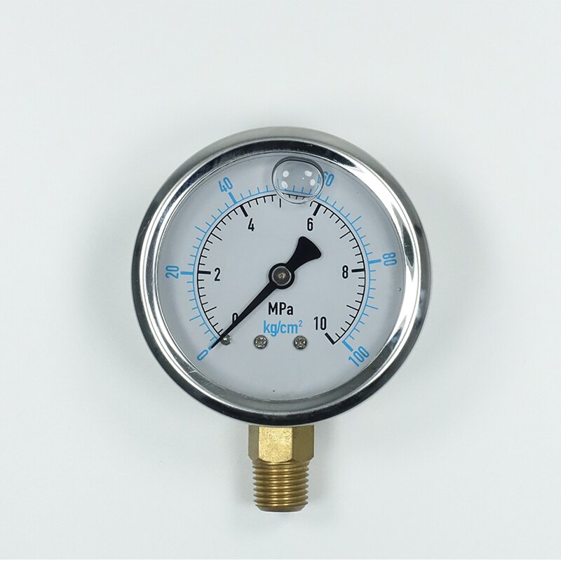 Glycerine Filled Pressure Gauge CX-PG-TN-BF 0~60 M... – Grandado