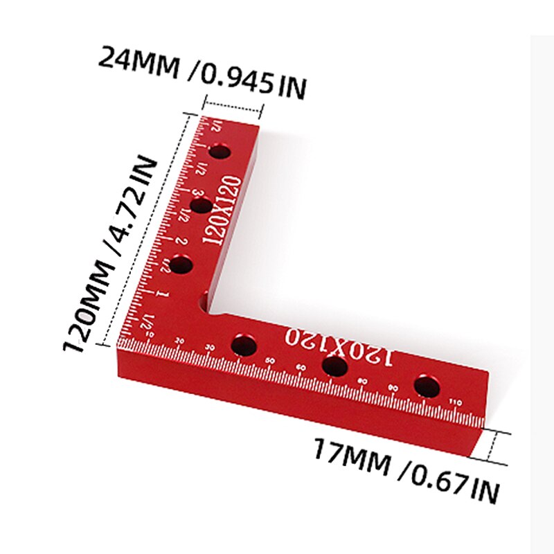 Woodworking Adjustable Corner Clamping Ruler Alumi... – Grandado