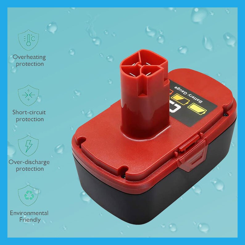 Batterie de remplacement au Lithium 19.2 volts, mi... – Grandado