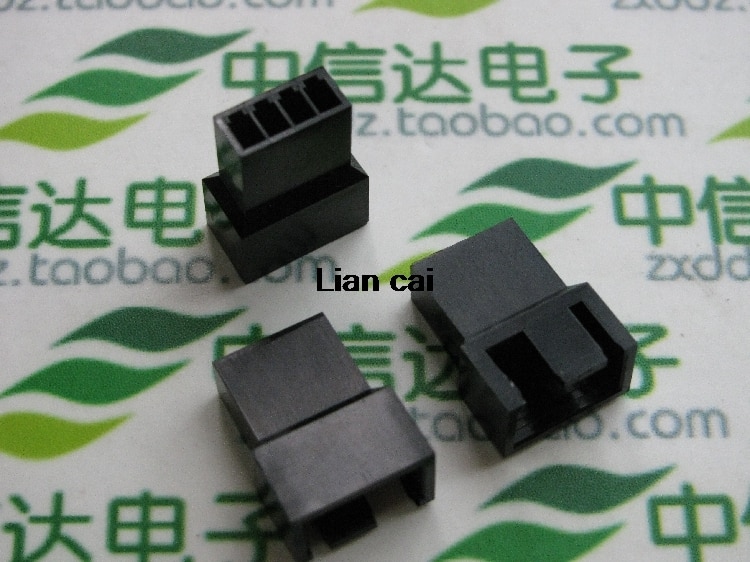black small 4P female for PC PC computer ATX 2540 ... – Grandado