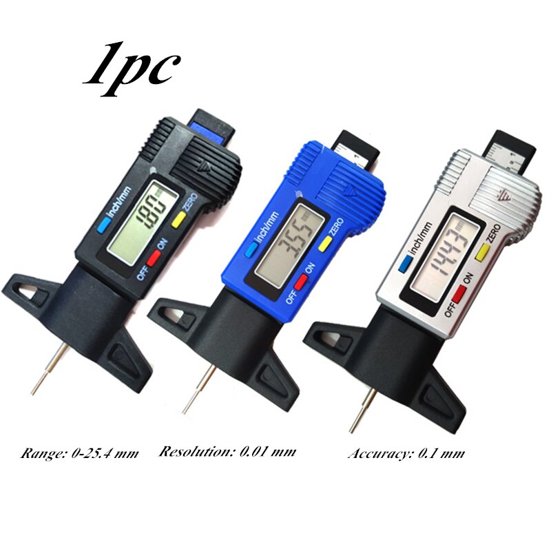 Digital Car Tyre Tire Tread Depth Gauge Meter Auto... – Vicedeal
