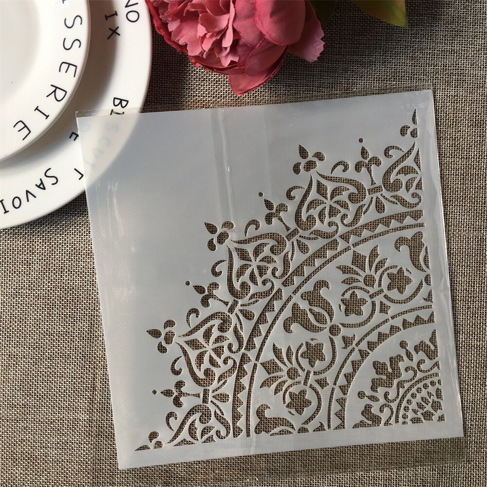 30*30cm M L Mandala 1/4 Wheel Circle Geometry DIY ... – Vicedeal