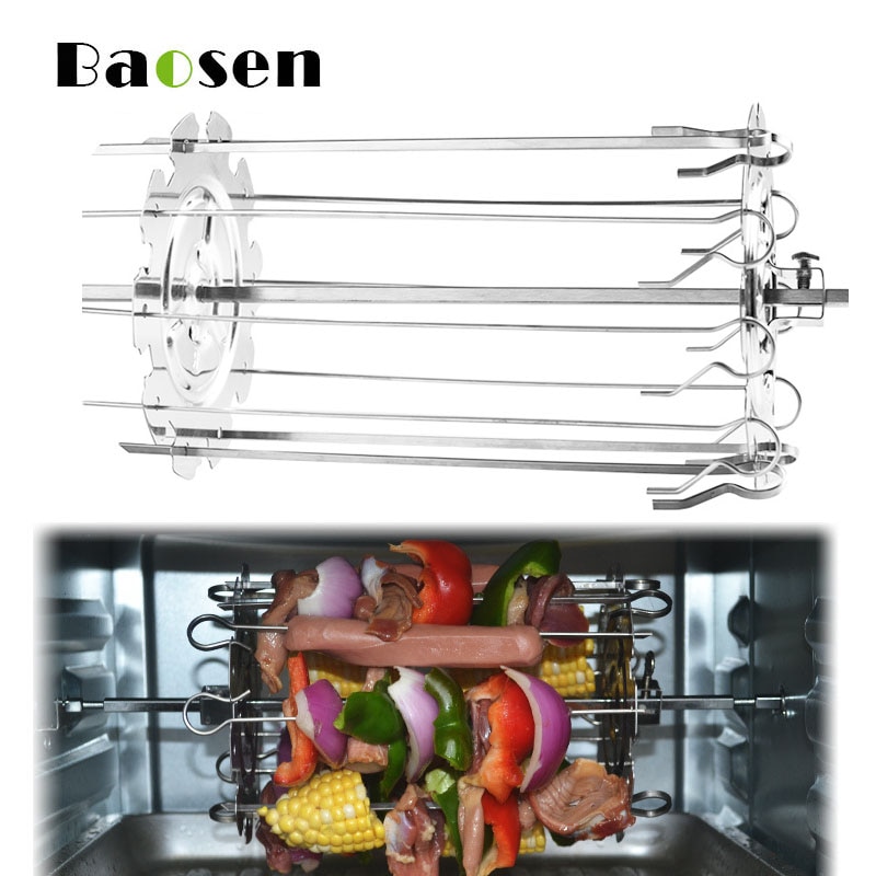 Baosen Stainless Steel Kebabs Roast Cage Chicken W... – Vicedeal