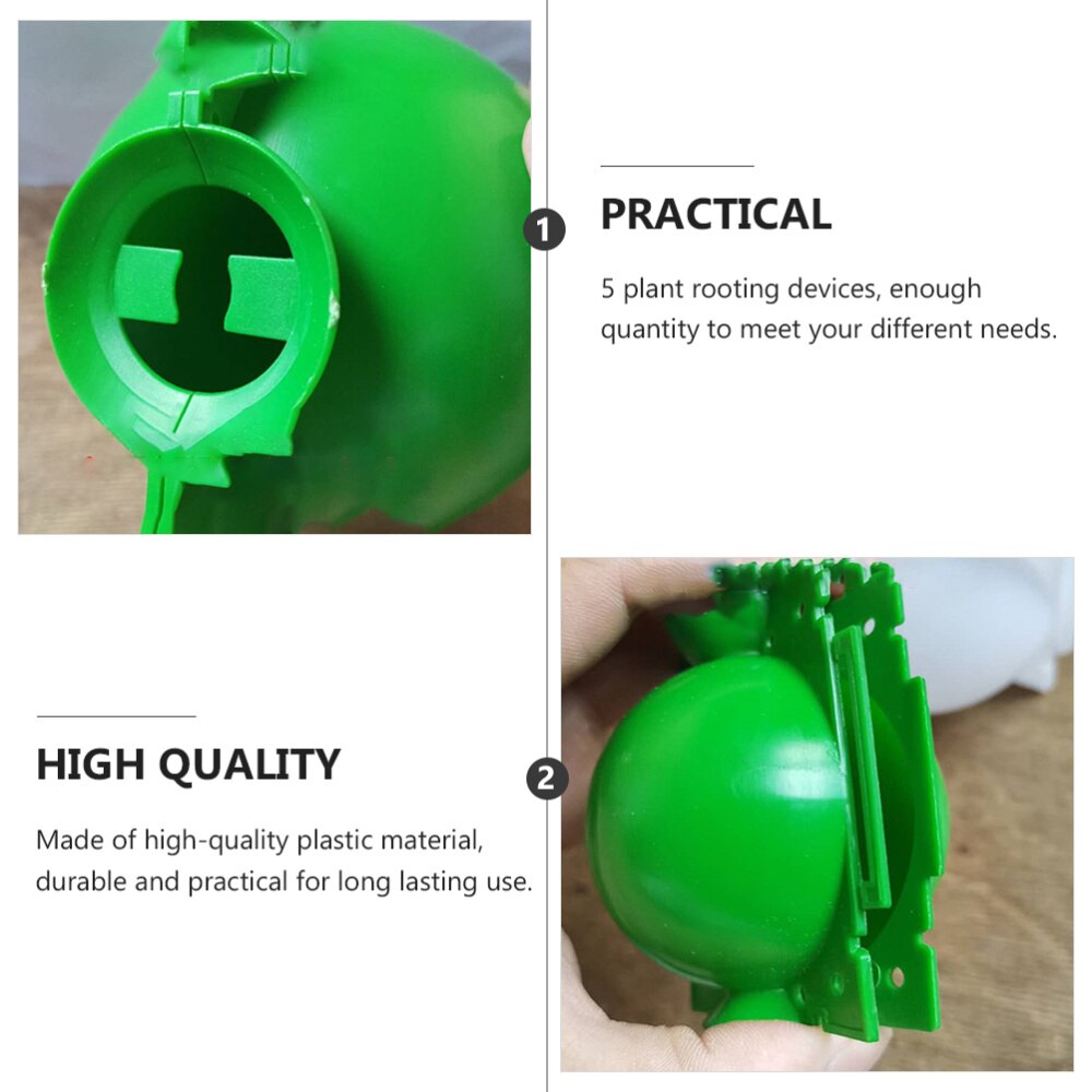 5Pcs Plant Rooting Device Propagation Asexual High... – Grandado