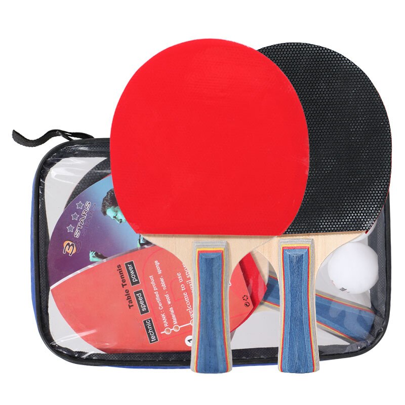 Raquetas de tenis de mesa con 3 Pelotas de Ping Po... – Grandado