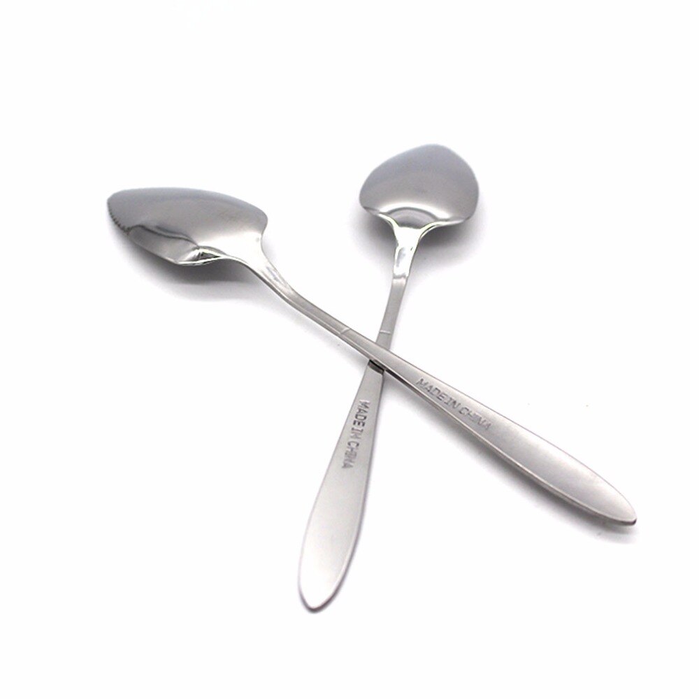 Stainless Steel Grapefruit Spoon Long Handle Serra... – Grandado
