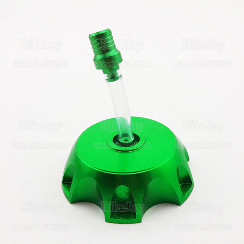 Aluminum CNC Gas Fuel Tank Cap Cover Green W Vent ... – Grandado