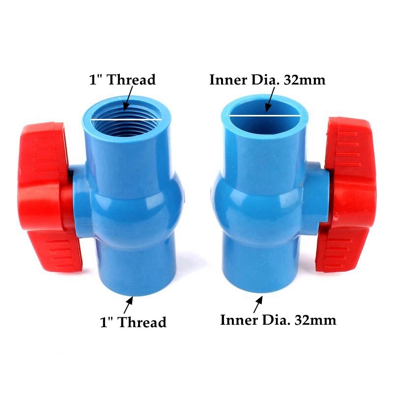 Inner Diameter 1" Female/32mm Socket Straight Trou... – Grandado