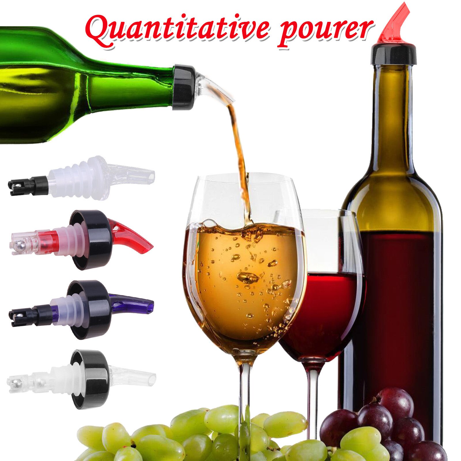 3pcs Plastic Spirit Measure Measuring Pourer Drink... – Grandado