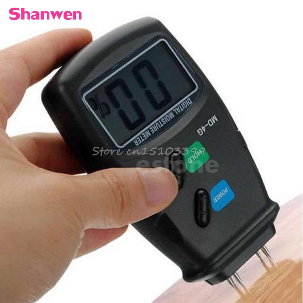 Digital 4 Pin LCD Wood Moisture Humidity Meter Dam... – Vicedeal