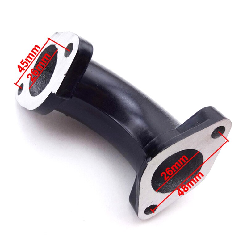 XLSION Carburetor Inlet Manifold 26mm Intake Pipe ... – Grandado