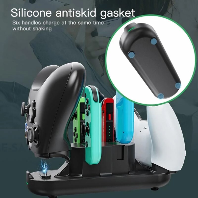 634A 6 In 1 For Switch Oled Controller Charging Do... – Grandado