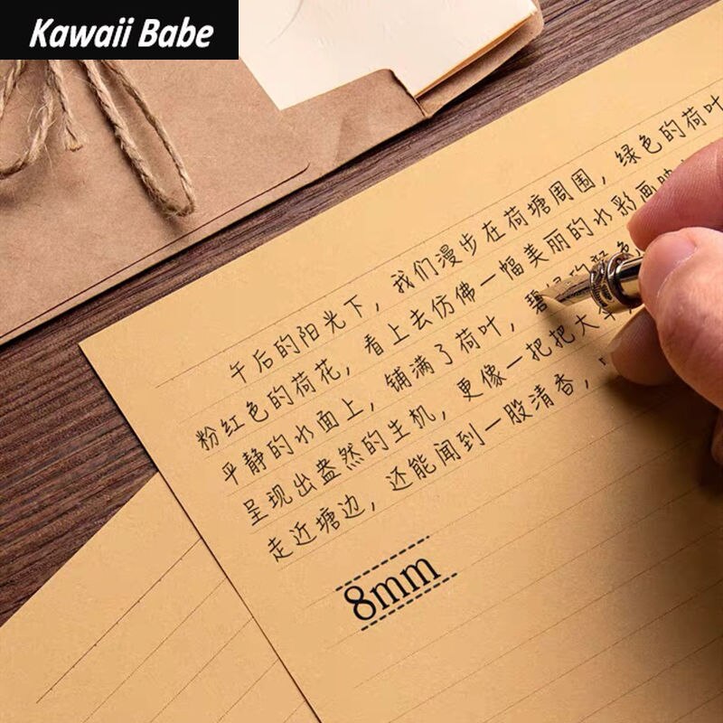 Note 50 Sheets Writing Letter Stationery Romantic ... – Grandado