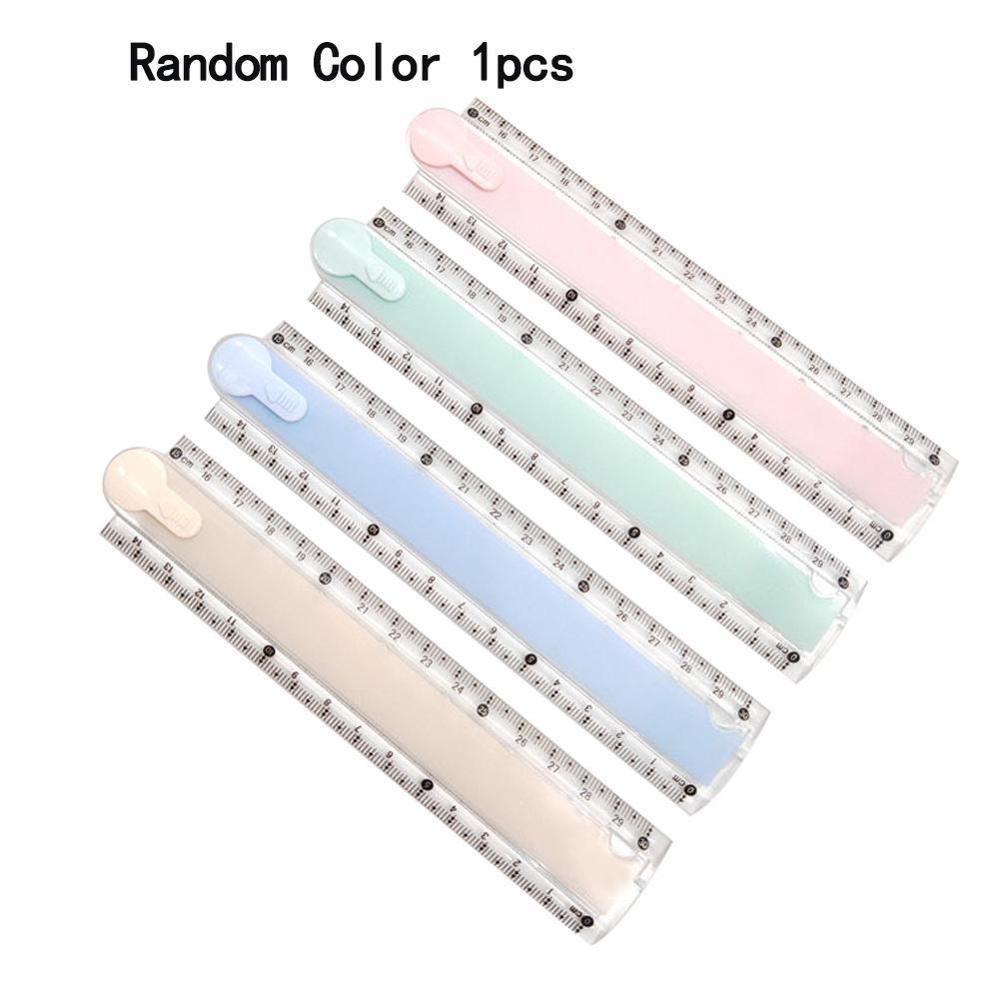 30CM Cute Kawaii Study Time Color Folding Ruler DI... – Grandado
