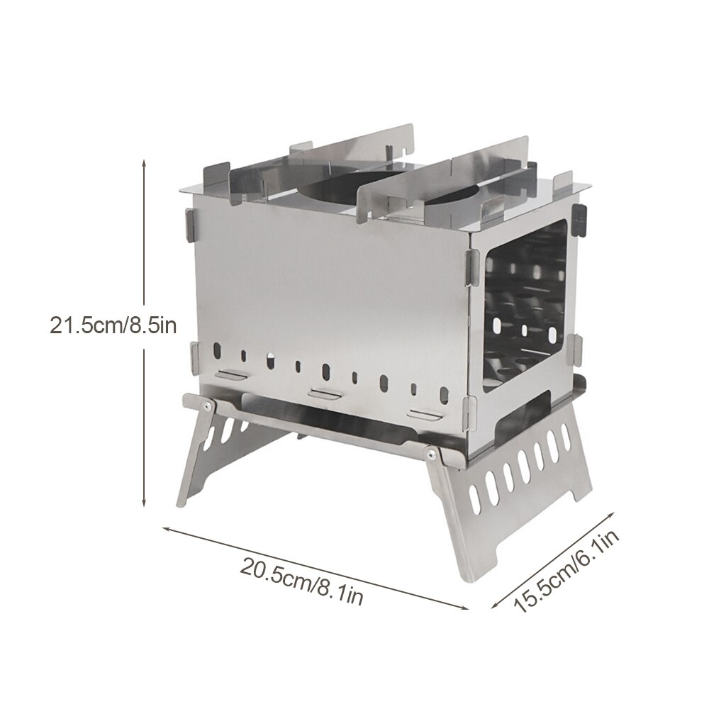 Outdoor Portable BBQ Grill Barbecue Stove Folding ... – Grandado