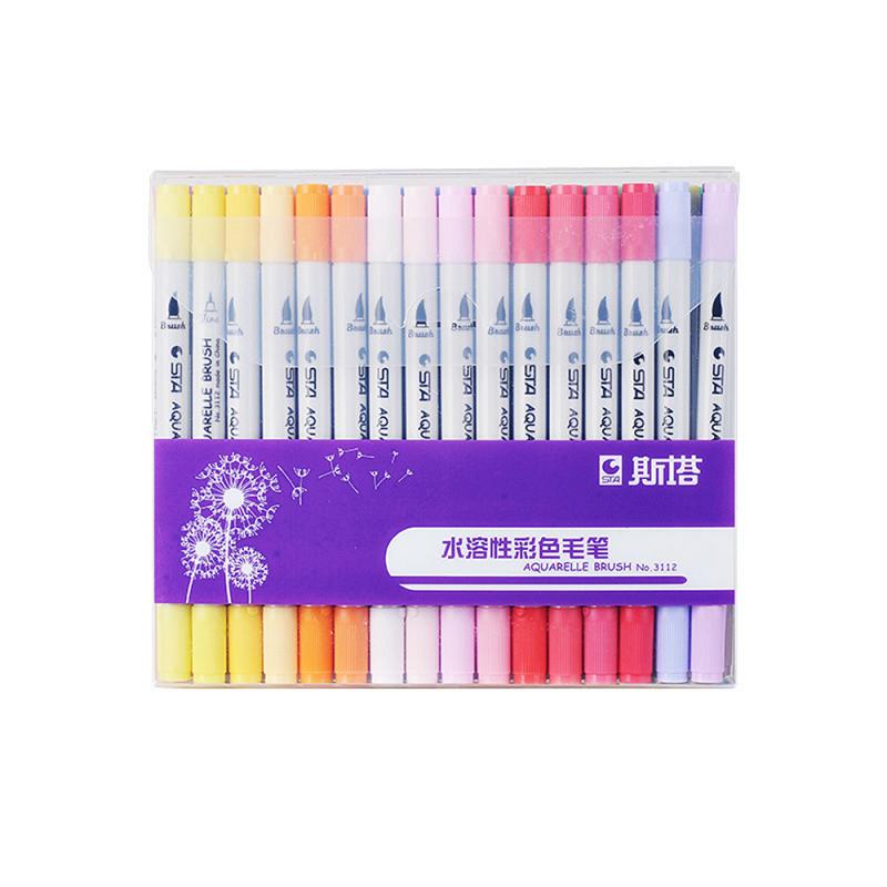 Double Head Highlighters Art Marker Highlighter Pens Pastel Markers ...