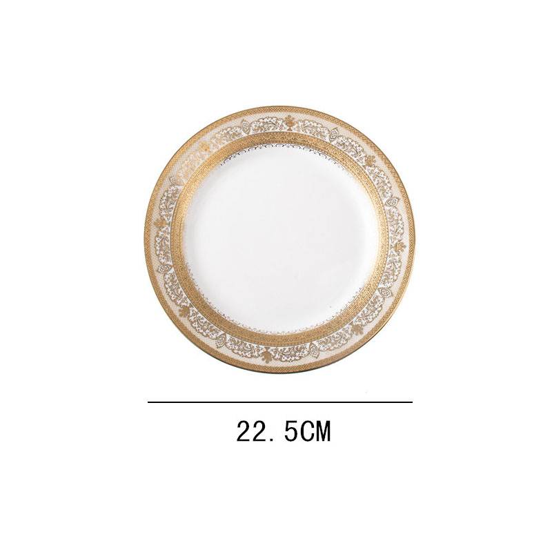 Northern Europe Ceramic Plate Dining Room Desktop ... – Grandado