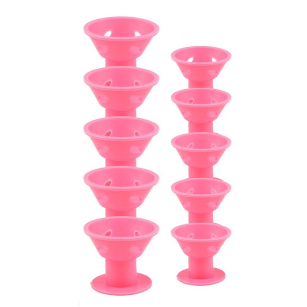10Stck Magie Haar Curler Heatless Haar Rollen Lock... – Grandado