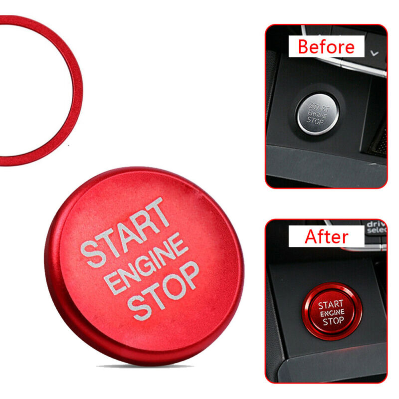 2 Stuks Auto Motor Start Stop Push Switch Knop Cov... – Vicedeal