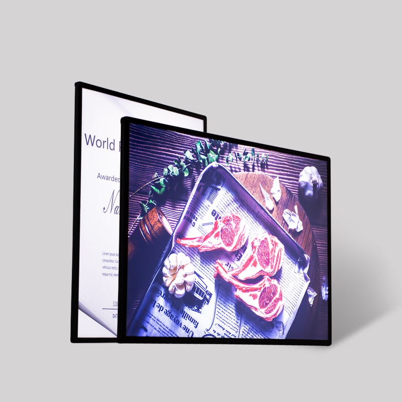 A4 fast food menu display stand cheap advertising ... – Grandado